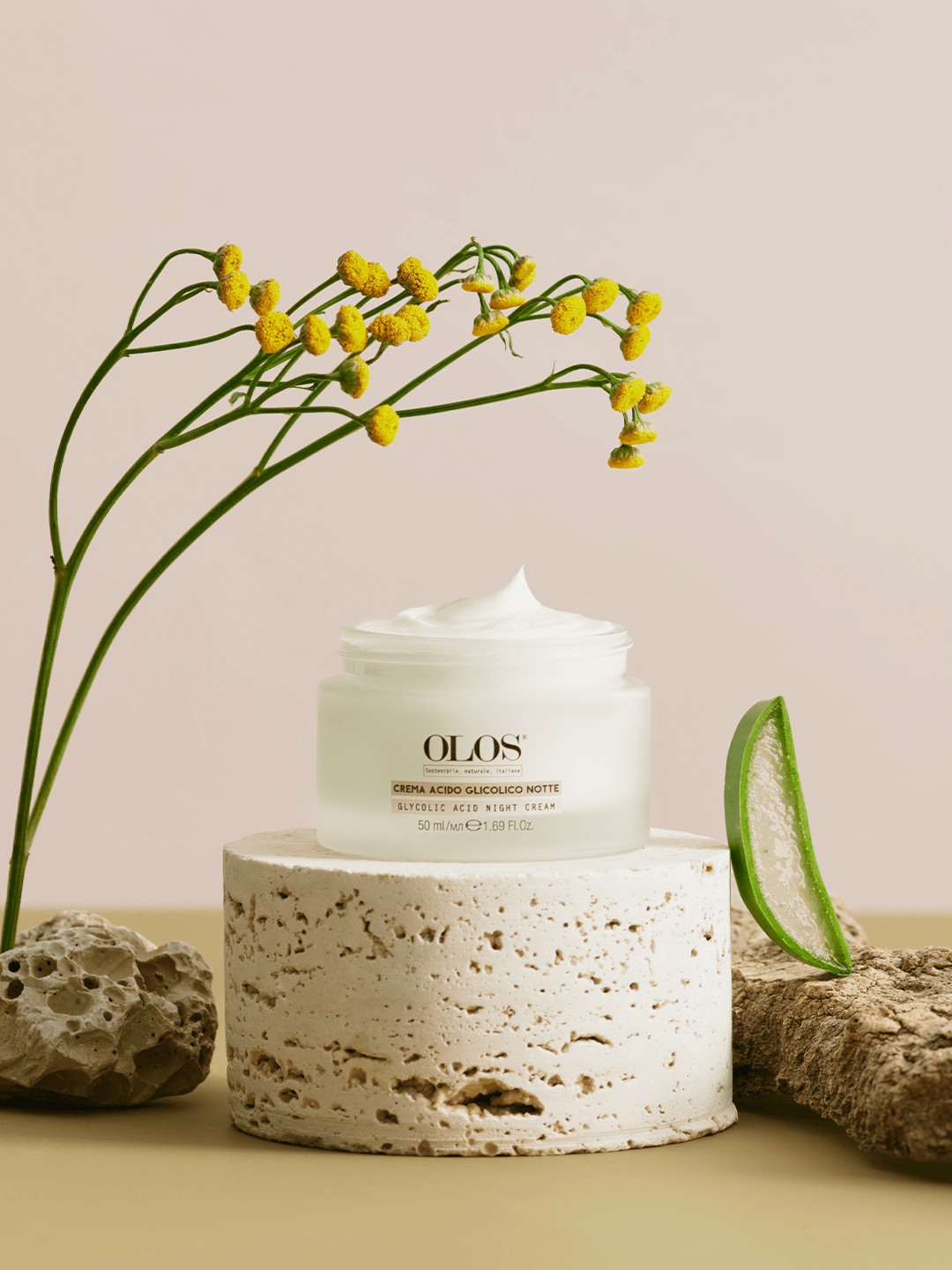 GLYCOLIC ACID NIGHT CREAM | Olos