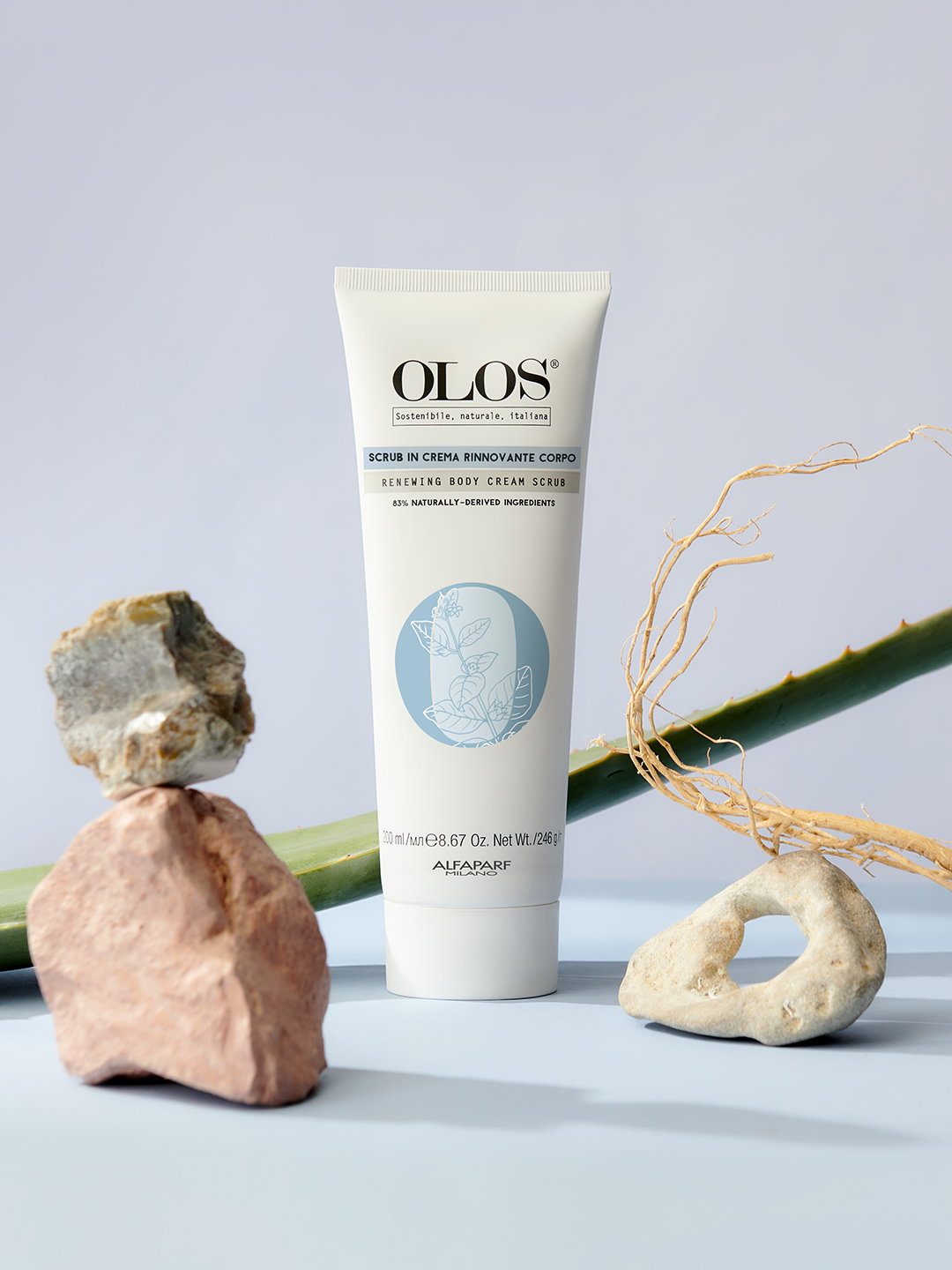 RENEWING CREAMY BODY SCRUB | Olos